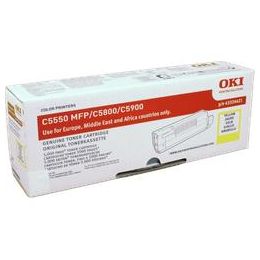 OKI Toner 43324421 yellow