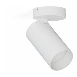 Licht-Erlebnisse - Spot klein Weiß h: 13 cm ø 7 cm verstellbar GU10 Deckenlampe Deckenleuchte - Weiß