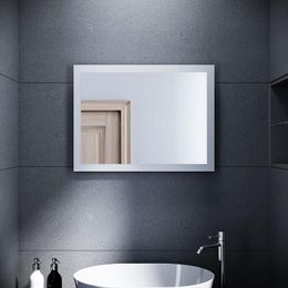 Badspiegel led Beleuchtung Badezimmerspiegel mit led Beleuchtung Wandspiegel Lichtspiegel 60x50cm - Sonni
