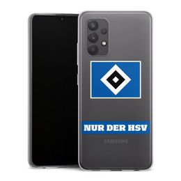 DeinDesign Galaxy A32 4G Handy Silikon H&uuml;lle Case transparent Handyh&uuml;lle Hamburger Sv Statement Hsv Silikon Case