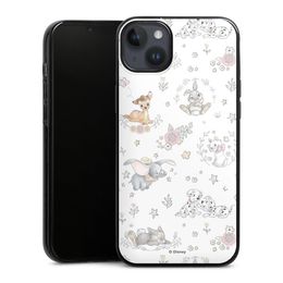 DeinDesign iPhone 14 Plus Handy Silikon H&uuml;lle Case schwarz Handyh&uuml;lle Disney Dumbo Bambi