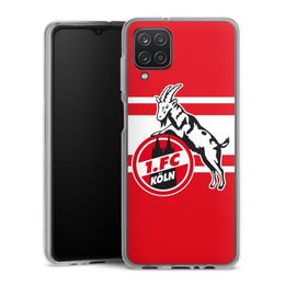 DeinDesign Galaxy A12 Handy Silikon H&uuml;lle Case transparent Handyh&uuml;lle Official Licensed Product 1. Fc K&ouml;ln Coat Of Arms Silikon Case