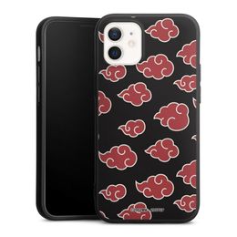DeinDesign iPhone 12 mini Handy Premium Silikon H&uuml;lle Handyh&uuml;lle schwarz Case Akatsuki Official Licensed Product Naruto Shippuden Silikon Premium Case