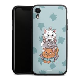 DeinDesign iPhone Xr Handy Premium Silikon H&uuml;lle Handyh&uuml;lle schwarz Case Disney Aristocats Cat Silikon Premium Case
