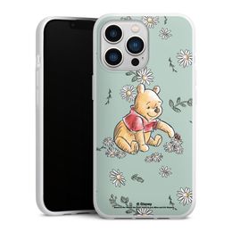 DeinDesign iPhone 13 Pro Handy Silikon H&uuml;lle Case wei&szlig; Handyh&uuml;lle Disney Winnie The Pooh Official Licensed Product Silikon Case