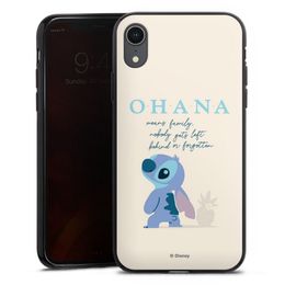 DeinDesign iPhone Xr Handy Silikon H&uuml;lle Case schwarz Handyh&uuml;lle Lilo & Stitch Disney Official Licensed Product