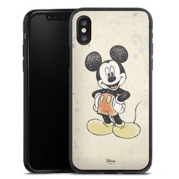 DeinDesign iPhone X Handy Silikon H&uuml;lle Case schwarz Handyh&uuml;lle Water Colour Official Licensed Product