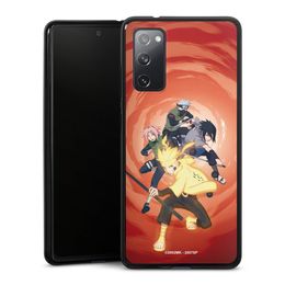 DeinDesign Galaxy S20 FE Handy Silikon H&uuml;lle Case schwarz Handyh&uuml;lle Sasuke Sakura Naruto Shippuden