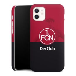 DeinDesign iPhone 12 mini Handy Premium Case Smartphone Handyh&uuml;lle Schutzh&uuml;lle matt Official Licensed Product Der Club 1. Fc N&uuml;rnberg Premium Case