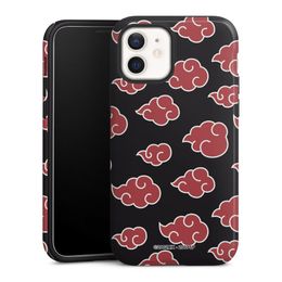 DeinDesign iPhone 12 mini Handy Panzer Handyh&uuml;lle robuste Outdoor H&uuml;lle Schutzh&uuml;lle gl&auml;nzend Naruto Shippuden Akatsuki Official Licensed Product Tough Case