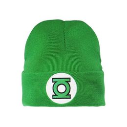 logoshirt Beanie Green Lantern mit coolem Logo, grün|weiß