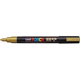 uni-ball POSCA PC-3M Acrylstift gold 0,9 - 1,3 mm, 1 St.