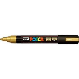 uni-ball POSCA PC-5M Acrylstift gold, 1 St.