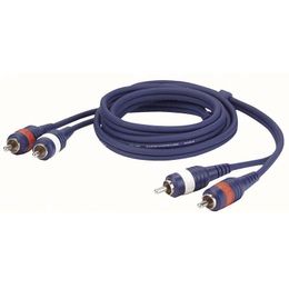 DAP-Audio 2 RCA connector to 2 RCA connector 6m