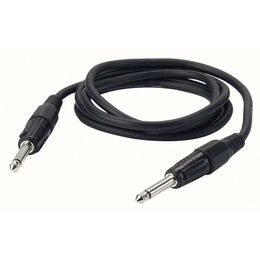 DAP-Audio Klinke-Klinke Kabel Mono, 6,3mm, 1,5m