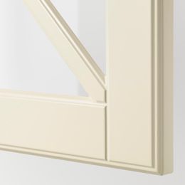 IKEA METOD Wandschrank mit Glastür/Kreuzsp