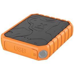 XTORM BY A-SOLAR XR201 Rugged Powerbank 10000 mAh Li-Ion Orange, Schwarz