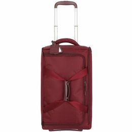 Lipault Foldable Plume 2 Rollen Reisetasche 55 cm bordeaux