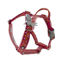 Hurtta Razzle-Dazzle Y-harness 45-55 cm Beetroot