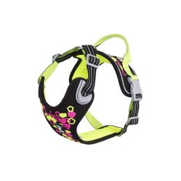 Hurtta Weekend Warrior Neon Harness licorice 80-100 cm