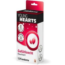 YOUNG HEARTS Kondome Gefühlsecht, 12 St.