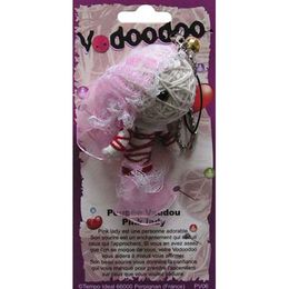 Adelia´s Adelia´s Kettenanhänger Voodoo Puppe Voodoo Puppe, Pink lady - Selbstbewußtsein und Verführungskraft, bunt