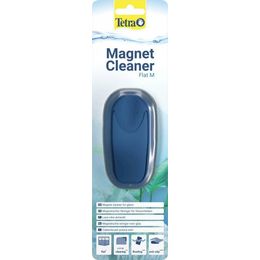 Tetra Reinigungsschwamm Magnet Cleaner Flat M, für Aquarienscheiben bis 6 mm Glasstärke, schwarz