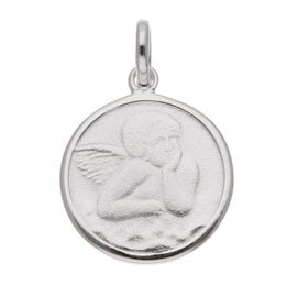 Adelia´s Adelia´s Kettenanhänger 925 Silber Anhänger Amor Ø 12 mm, 925 Sterling Silber Silberschmuck für Damen, silberfarben