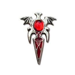 Adelia´s Adelia´s Amulett Anhänger Briar Kinder der Nacht Talisman, Vampir Blutamulett - Blut des Lebens, silberfarben