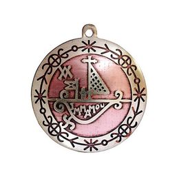 Adelia´s Adelia´s Amulett Anhänger Voodoo Charms, Loa Agwe -Schutz bei Reisen (speziell auf dem Wasser), braun