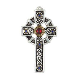 Adelia´s Adelia´s Amulett Anhänger Galraedia Talisman, Crux Kreuz - Überwindung von allen Widrigkeiten, silberfarben