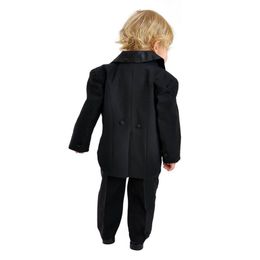 Family Trends Anzug im 5-teiligen Set mit elegantem Kummerbund, schwarz