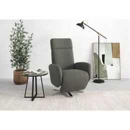 Sit & More sit&more TV-Sessel Grenoble, wahlweise mit 2 Motoren und Akku und Aufstehhilfe, grau