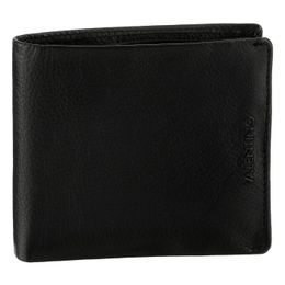 Valentino Handbags VALENTINO BAGS Geldbörse DAVID, Geldbeutel Portemonnaie Herrenbörse Leder, schwarz
