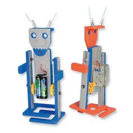 matches21 HOME & HOBBY matches21 HOME & HOBBY Holzbaukasten Roboter Elektroantrieb Bausatz Kinder