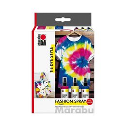 Marabu Textilfarbe Fashion-Spray Tie Dye Style Textilsprühfarbe
