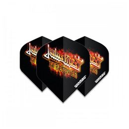 Winmau Dartpfeil Flights Rock Legends Judas Priest Flaming Logo