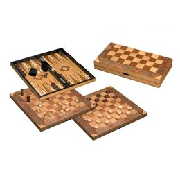 Philos Spiel, Schach Backgammon Dame Set