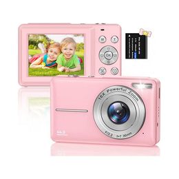 autolock Digitalkamera Fotokamera HD 1080P 44MP mit 16X Digitalzoom Kompaktkamera (Wiederaufladbare Kompaktkamera für Kinder Erwachsene Anfänger)
