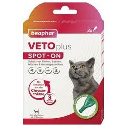 beaphar Veto plus Spot-on für Katzen 3x1 ml