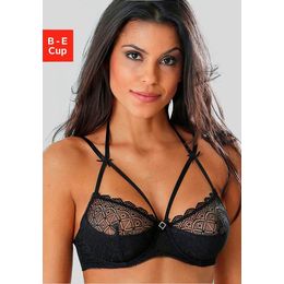 Petite Fleur Gold Büstenhebe schwarz Gr. 95B für Damen. Mit Bügel