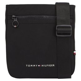 Tommy Hilfiger Mini Bag TH SKYLINE MINI CROSSOVER, mit charakteristischem Streifendetail, schwarz