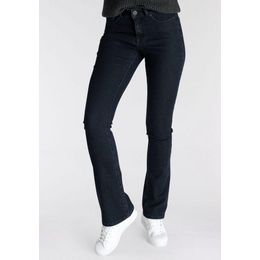 Arizona Bootcut-Jeans Ultra Soft High Waist, blau