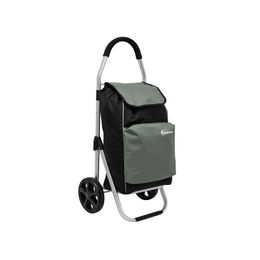 Eyepower 52L Einkaufstrolley Kühlfach Faltbarer Einkaufsroller XL Shopping Trolley Grau