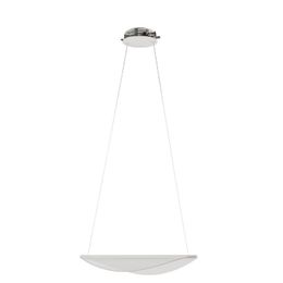 Stilnovo Diphy LED-Pendellampe weiß Länge 53,6 cm