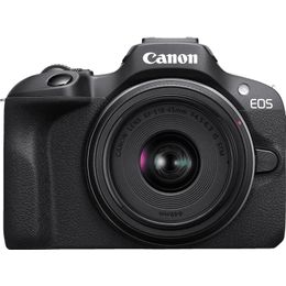 Canon EOS R100 Kit Systemkamera mit Objektiv 18-45 mm, 7,62 cm Display, WLAN