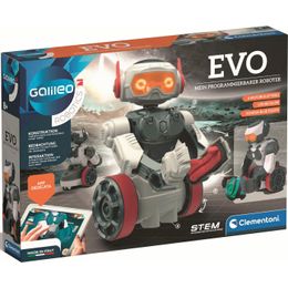 Clementoni® Modellbausatz Galileo, EVO - Mein programmierbarer Roboter, Made in Europe, bunt