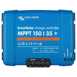 VICTRON ENERGY Solarladeregler MPPT Victron SmartSolar 150/35, Leistung maximal in Watt: 500 / 100 / (1500) / 2000, blau