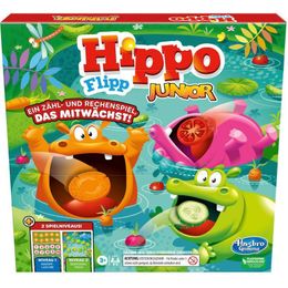 Hasbro Spiel, Hippo Flipp Junior, bunt