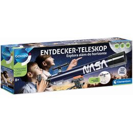 Clementoni® Teleskop Galileo, Entdecker-Teleskop, blau